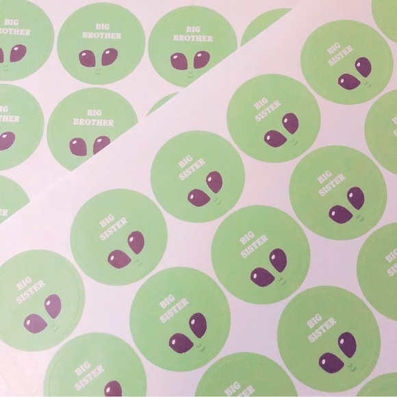 Hand Crafted | Accessories | Nursing Hospital Stickers Big Brother ...